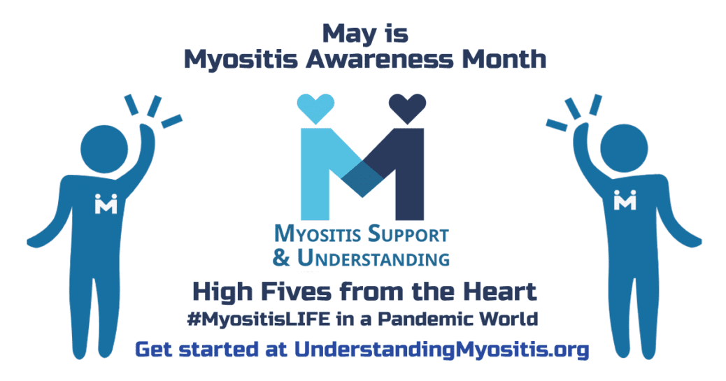High Fives from the Heart | Myositis Support and Understanding