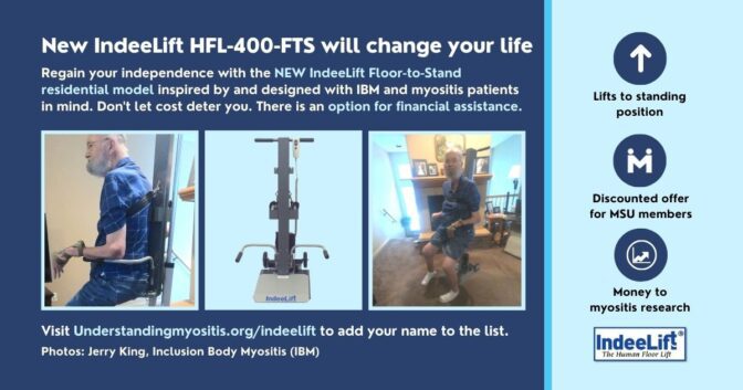 IndeeLift HFL-400-FTS will change your life - Myositis Support and ...
