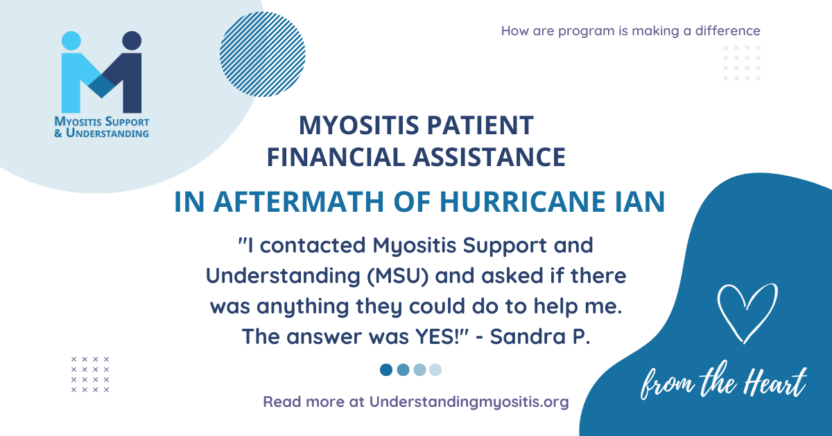 Compassion and Assistance after Hurricane Ian - Myositis Support and ...