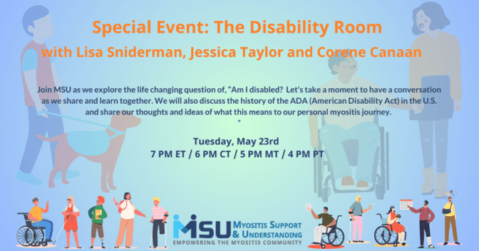 The Disability Room - Myositis Support and Understanding